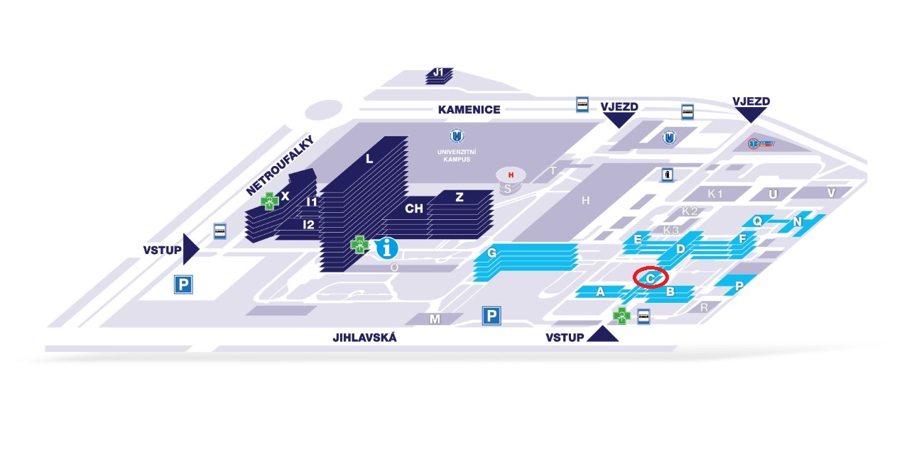 Kde naleznete vedení oddělení - Fakultní nemocnice Brno